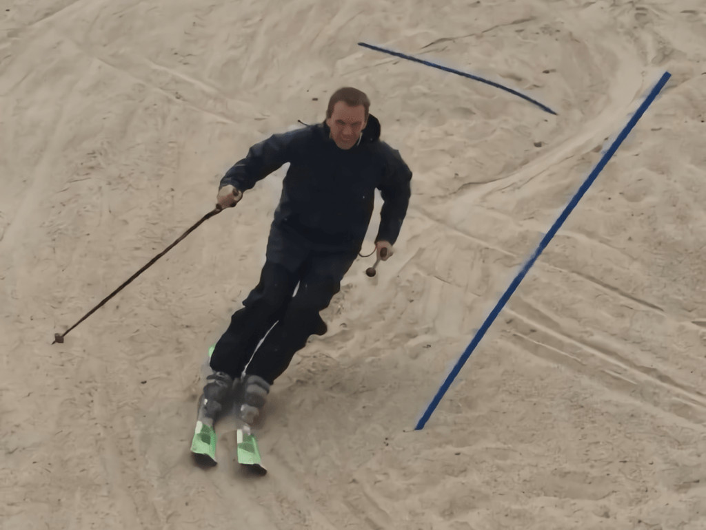 Sand-Skiing: Ski on Sand Dunes - Surf the Sand