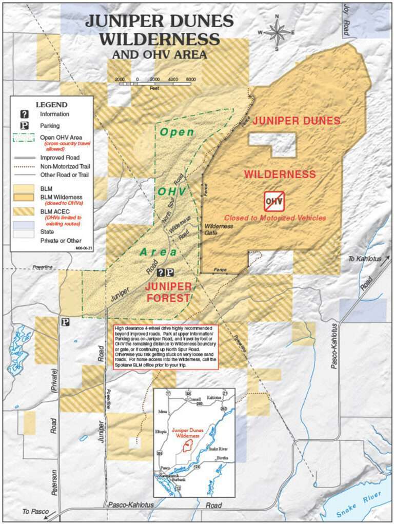 Washington State Deserts - Sandboarding